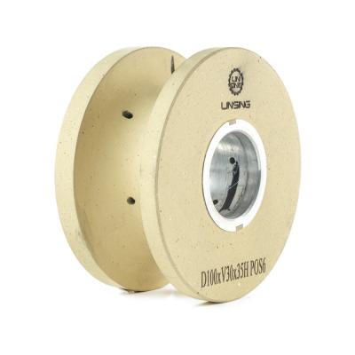 China 60 Grit Resin Bond Diamond Grinding and Polishing Wheel for Stone Edge Profiling for sale
