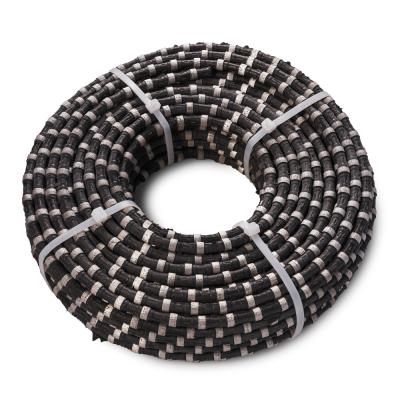 China Diamond Wire Saw for Quartzite Quarry Top Class Sintering Beads and OBM Customized Support for sale