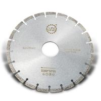 China D300mm Sintered Stone Cutting Wheel U Slot Diamond Saw Blade for High Cutting Speed for sale