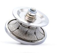 China 20-40mm Thickness Sintered Diamond Stone Router Bit for Grinding Edge of Granite Marble Abrasive Pad for sale