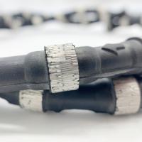 China Customized Support Diamond Wire Saw 11.5mm Sintered Bead Rope for Marble Quarry Mining for sale