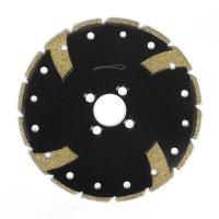 China Diamond Tools 350mm Electroplated Diamond Saw Blade for Granite Marble Stone Cutting for sale