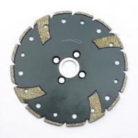 China Diamond Tools 350mm Electroplated Diamond Saw Blade for Granite Marble Stone Cutting for sale