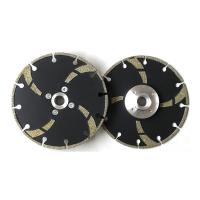 China Diamond Tools 350mm Electroplated Diamond Saw Blade for Granite Marble Stone Cutting for sale