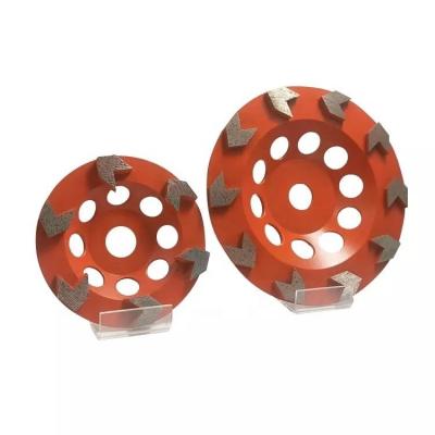 China Professional Cup Wheel Diamond Grinding Wheel for Profiling Stone Slabs and Tiles for sale
