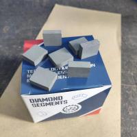 China Long Life Flat Shape Diamond Segment for 1200mm Basalt Stone Cutting Tools 24*8*20mm for sale