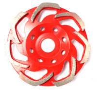 China Professional Cup Wheel Diamond Grinding Wheel for Profiling Stone Slabs and Tiles for sale