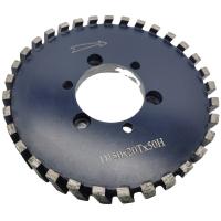 China Customized 150mm CNC Stubbing Wheel for Accurate Granite Marble Quartz Profiling Needs for sale