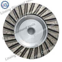 China 45-120mm Vacuum Brazed Diamond Router Bits for Stone Edging Full Bullnose for sale