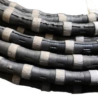 China Long Lifespan LINSING Diamond Tools for Granite Marble Cutting Rubber Spring Wire Saw for sale