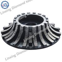 China Metal Bond Diamond Hand Router Bit for Shaping Granite and Marble 20-40mm Stone Thickness for sale