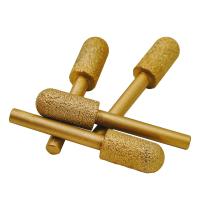 China Granite Marble Engraving Stone Diamond Router Bit Grit 30 -60 Vacuum Brazed Bits for sale