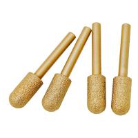 China Granite Marble Engraving Stone Diamond Router Bit Grit 30 -60 Vacuum Brazed Bits for sale