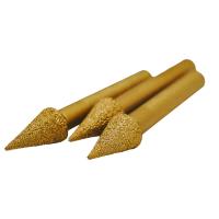 China Granite Marble Engraving Stone Diamond Router Bit Grit 30 -60 Vacuum Brazed Bits for sale