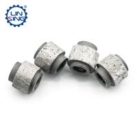 China Rubber Spring 11.5mm Diamond Wire Saw for Smooth Stone Granite Marble Cutting in Brazil for sale
