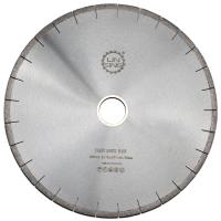 China Diamond Powder Alloy Steel D400mm Saw Blade for Silent Wet on Quartz Stone Cutting for sale