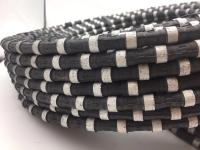 China Rubber Spring Diamond Wire Saw Rope for Granite in Vietnam Environment Protecting for sale