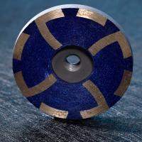 China 12 Segments D100MM Concrete Grinding Wheel with 5/8-11 Connection and Abrasive Wheel for sale