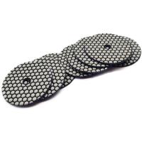 China Pad for Granite Concrete Floor Renewal Flexible Diamond Resin Bond Dry Polishing Tool for sale