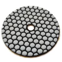China Pad for Granite Concrete Floor Renewal Flexible Diamond Resin Bond Dry Polishing Tool for sale