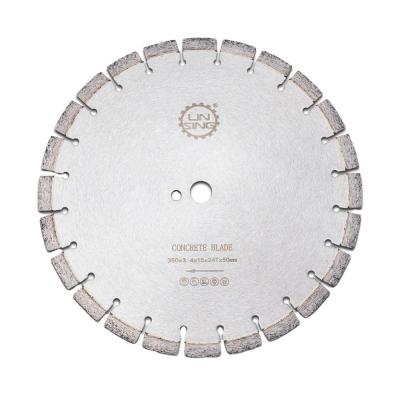 China Sharpness Advantage 350mm Disc Diamond Saw Blade for Concrete Cutting and Warranted for sale