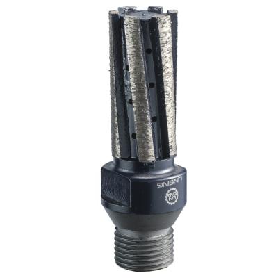 China Sharp Cutting Edge Diamond End Mill CNC Router Bits for Marble Granite Grinding CN JIN for sale