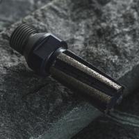 China Sharp Cutting Edge Diamond End Mill CNC Router Bits for Marble Granite Grinding CN JIN for sale