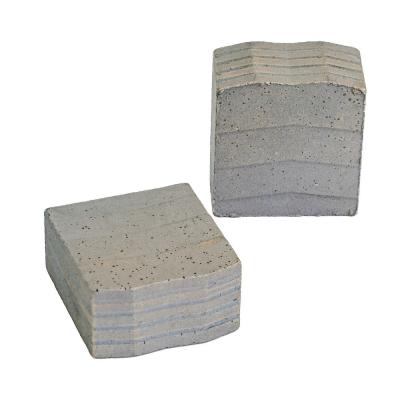 China High Frequency Welding 800mm Saw Blade Diamond Segments for Cutting Andesite Granite for sale