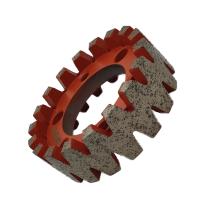China Calibrating CNC Stubbing Diamond Milling Grinding Wheel for Granite Marble Quartz 50mm Diameter for sale