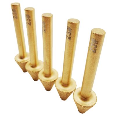China Smooth and Accurate 12MM Vacuum Brazed Diamond Engraving Bit for Consistent Results for sale