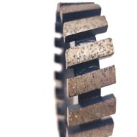 China D50/86/100mm Stone Surface Grinding and Milling Segment Iron Core CNC Stubbing Wheel for sale