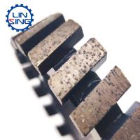 China D50/86/100mm Stone Surface Grinding and Milling Segment Iron Core CNC Stubbing Wheel for sale