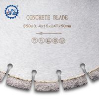 China 350mm Concrete Laser Welded Diamond Saw Blade for Cutting Concrete 24Z No Chipping for sale