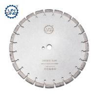China 350mm Concrete Laser Welded Diamond Saw Blade for Cutting Concrete 24Z No Chipping for sale