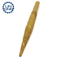 China TiAIN Coating Vacuum Brazed Diamond Carver for CNC Stone Engraving Machine for sale