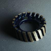 China 50mm Blue Granite Diamond Tool CNC Stubbing Wheel for Polishing and Grinding Marble for sale