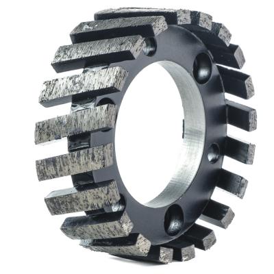 China Flexible and Smooth Polishing Stone Milling CNC Stubbing Wheel with D37*90L*1/2