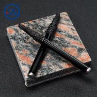 China 10MM Vacuum Brazed Diamond Stone Carving Bit with Engraving Function and TiCN Coating for sale