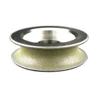 China 64-134mm Long Lifespan Stone Block Profiling Tools CNC Vacuum Drazed Diamond Grinding Wheel For Profiling for sale
