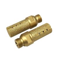 China CNC Sink Machine Diamond Vacuum Brazed Finger Bit for Countertop Sink Wheel Milling for sale