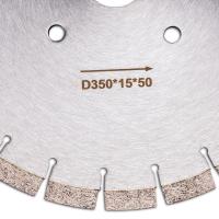 China Customized D350mm Diamond Saw Blade for Stone Slab Cutting Multiblade and No Silent for sale