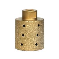 China CNC Sink Machine Diamond Vacuum Brazed Finger Bit for Countertop Sink Wheel Milling for sale