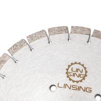 China Customized D350mm Diamond Saw Blade for Stone Slab Cutting Multiblade and No Silent for sale