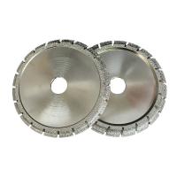 China Electroplate CNC Wheels For Polishing Granite With Diamonds Stone Edge Profiling Tools for sale