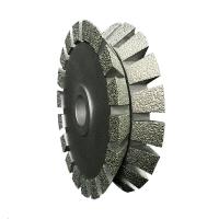 China Electroplate CNC Wheels For Polishing Granite With Diamonds Stone Edge Profiling Tools for sale