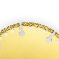China OBM Customized Support Diamond Tools Diamond Cutting Disc Vacuum Brazed Diamond Saw Blades For Granite for sale