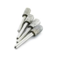 China Vacuum Brazed Technology Customized CNC Diamond Engraving Bit For Marble Stone Milling for sale