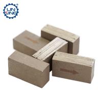 China Iron Bond and Cobalt Bond 1600mm Single Blade Segment for Vietnam White Marble Cutting for sale