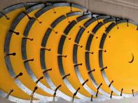China Sharpness Assured 14'' Key Slot Blade for Diamond Tool Granite Segmented Blade Cutting for sale