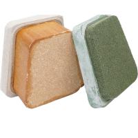 China Long Polishing Life Magnesite Silicon Carbide Bonded Frankfurt Grinding Block for Marble for sale